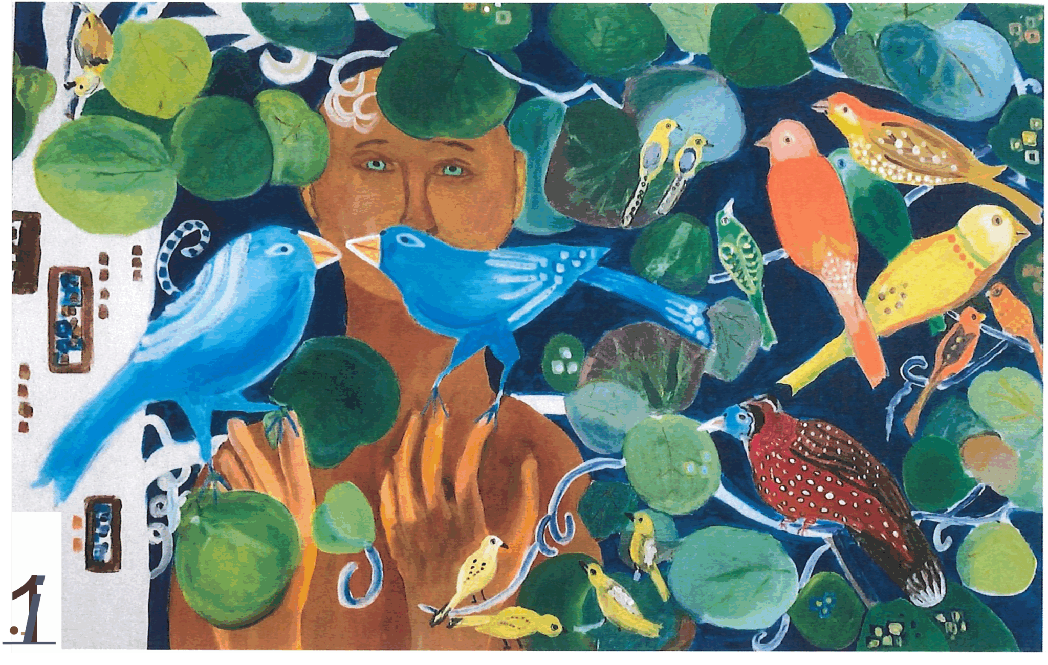 The “Color in Nature” painting exhibit by Shashi Jain at the Wayrick ...